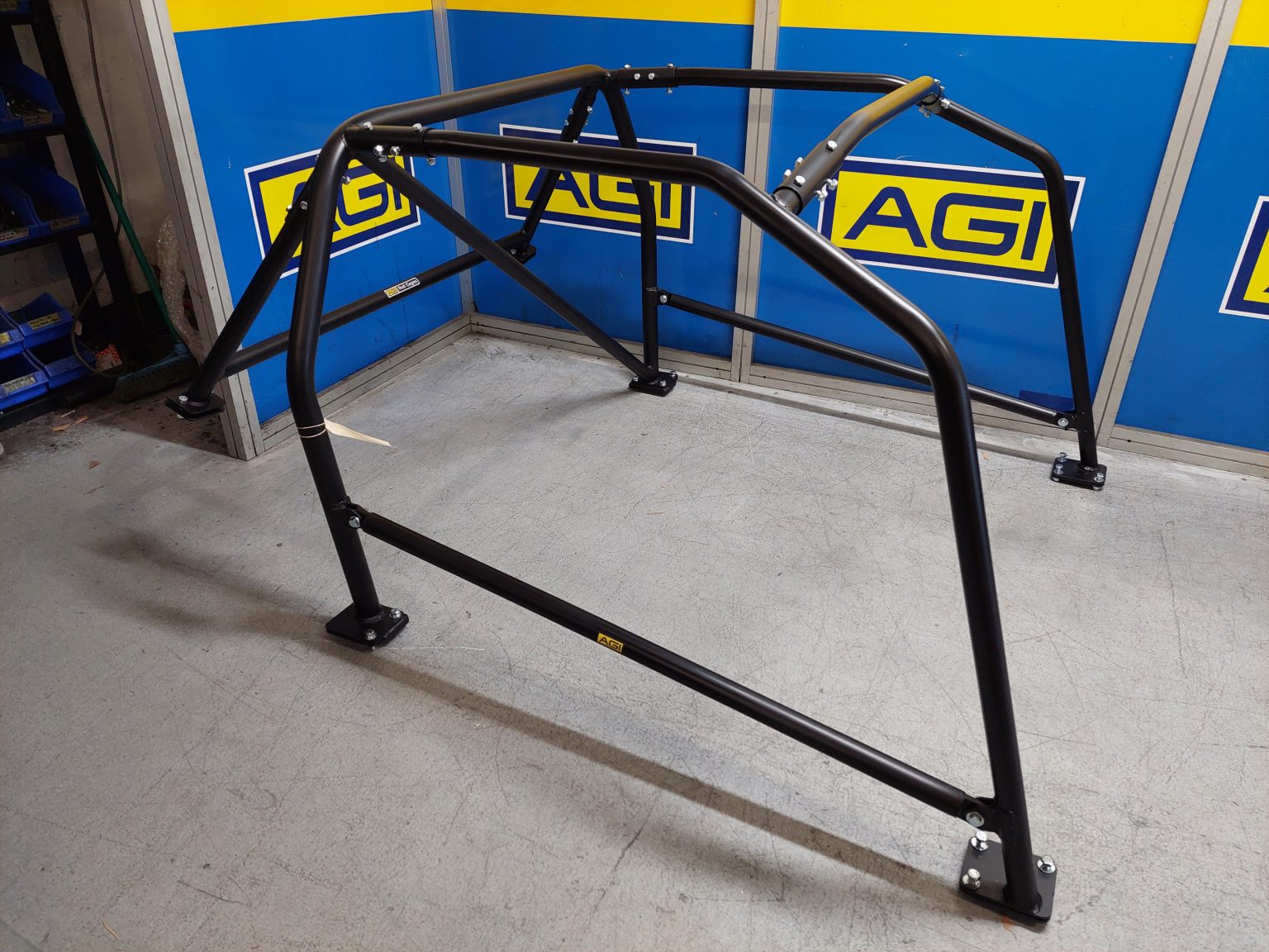 (B) Nissan Silvia S13 - 2 door - Full Cage (6 point) Bolt-in - AGI ROLL ...