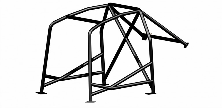 (D) Mustang Fastback - Full cage 6pt - AGI ROLL CAGES