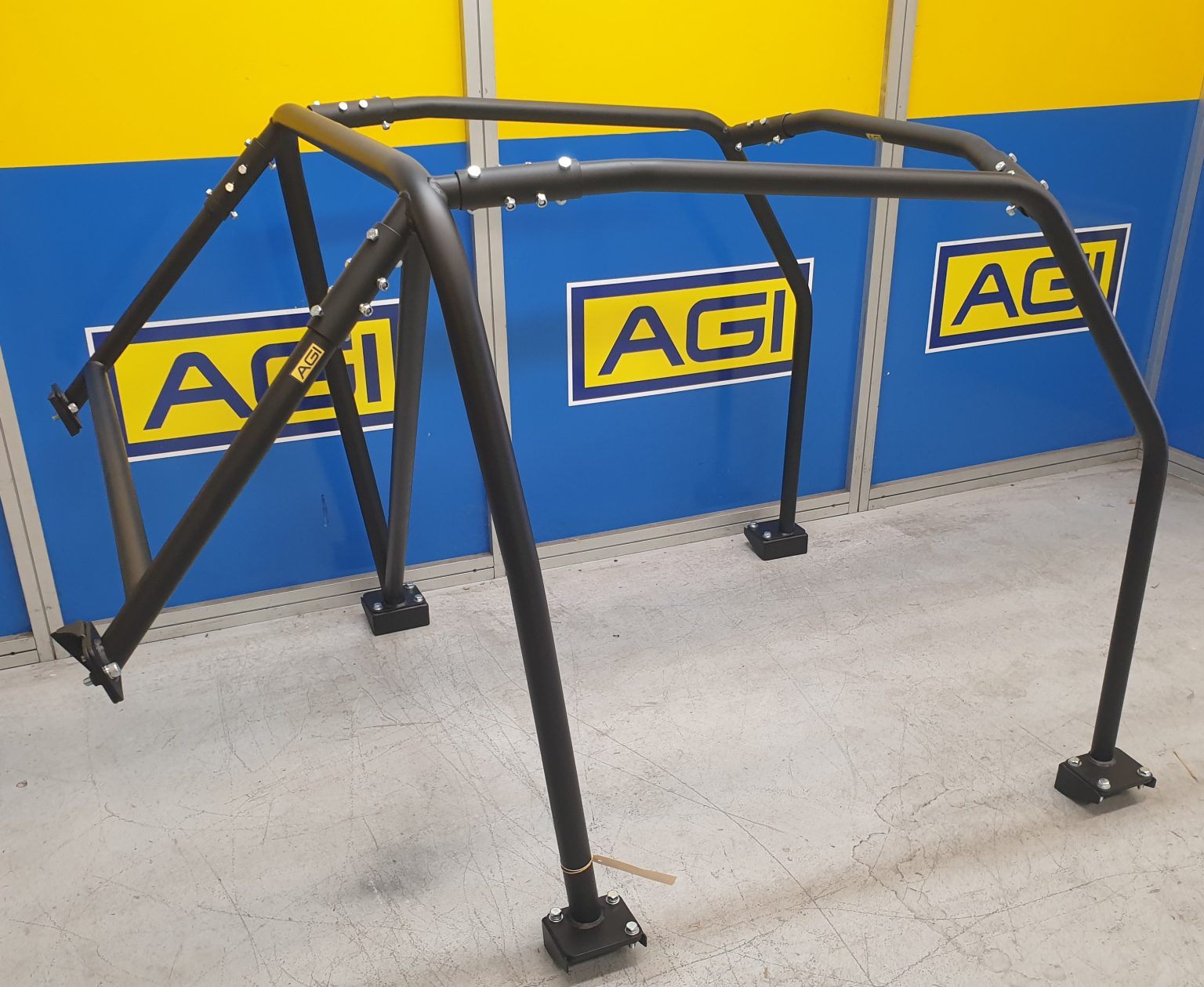 (B) Mini (Classic) - Full cage 6pt Bolt-In - AGI ROLL CAGES
