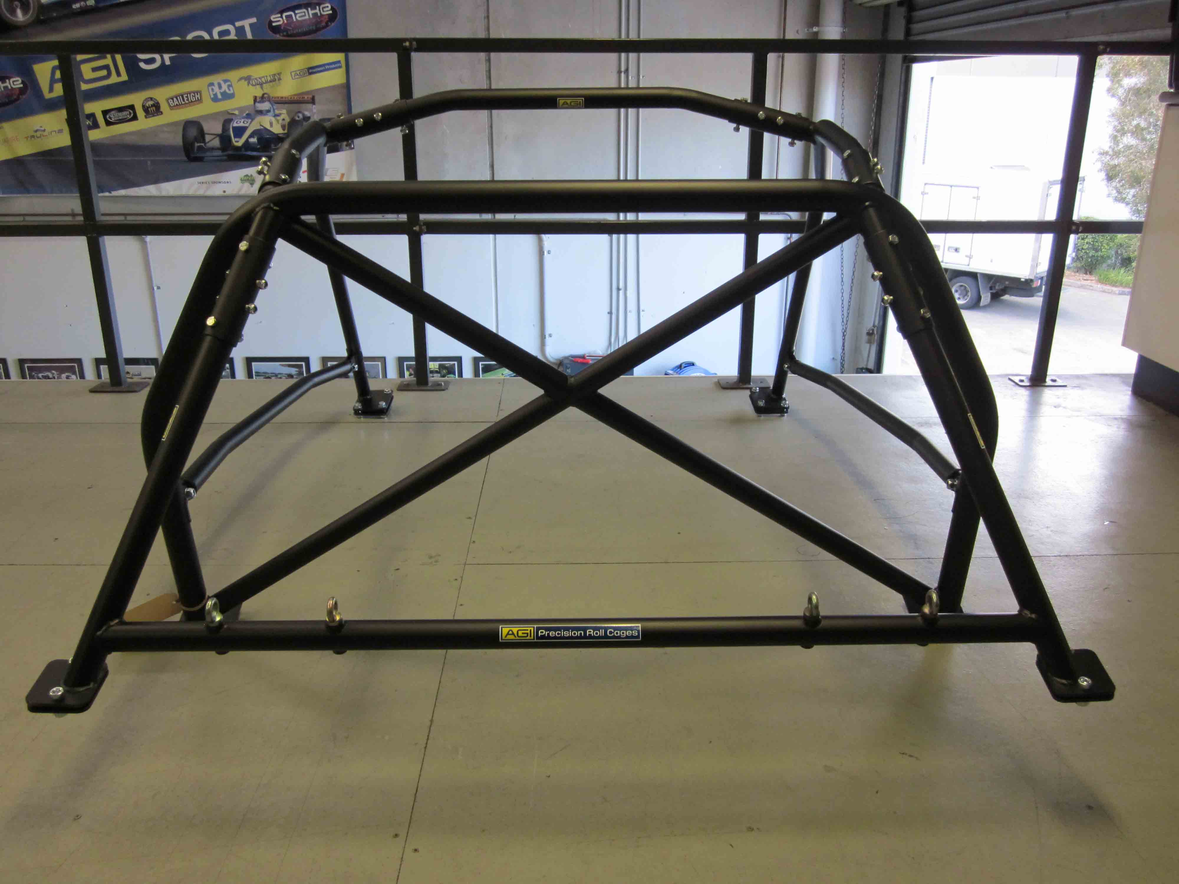 (C) Mazda RX7 FC - Bolt in 6pt - Full Cage - AGI ROLL CAGES