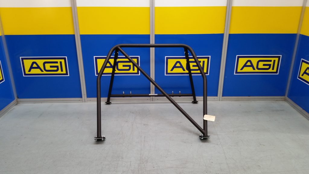 (B) Mercedes 190E - Full Cage (6 point) Bolt-in - AGI ROLL CAGES