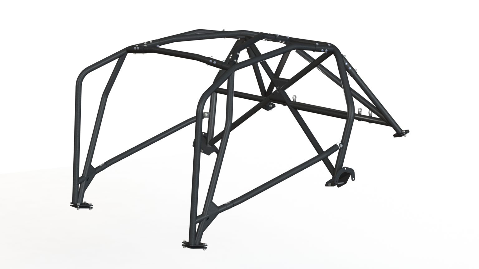 (E) Ford Mustang (6th Gen) - Full cage 6pt Bolt-in - AGI ROLL CAGES